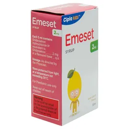 Emeset 2 mg Juicy Lemon Flavour Syrup | Uses, Side Effects, Price ...