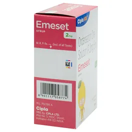 Emeset 2 mg Juicy Lemon Flavour Syrup | Uses, Side Effects, Price ...