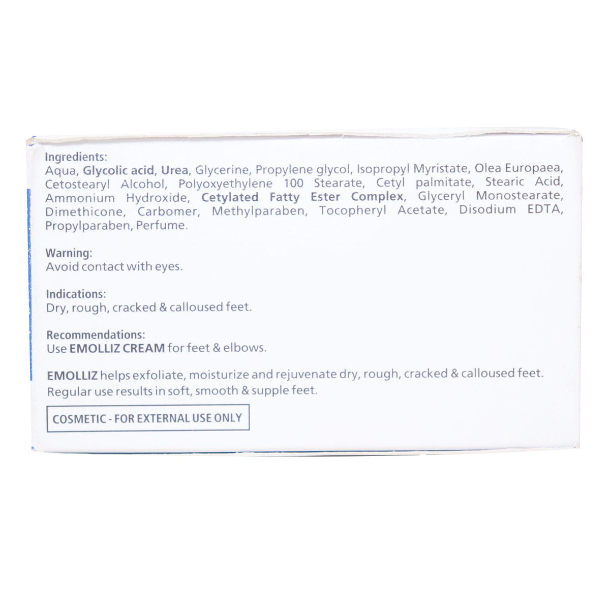 Emolliz Cream 50g Price, Uses, Side Effects, Composition - Apollo Pharmacy