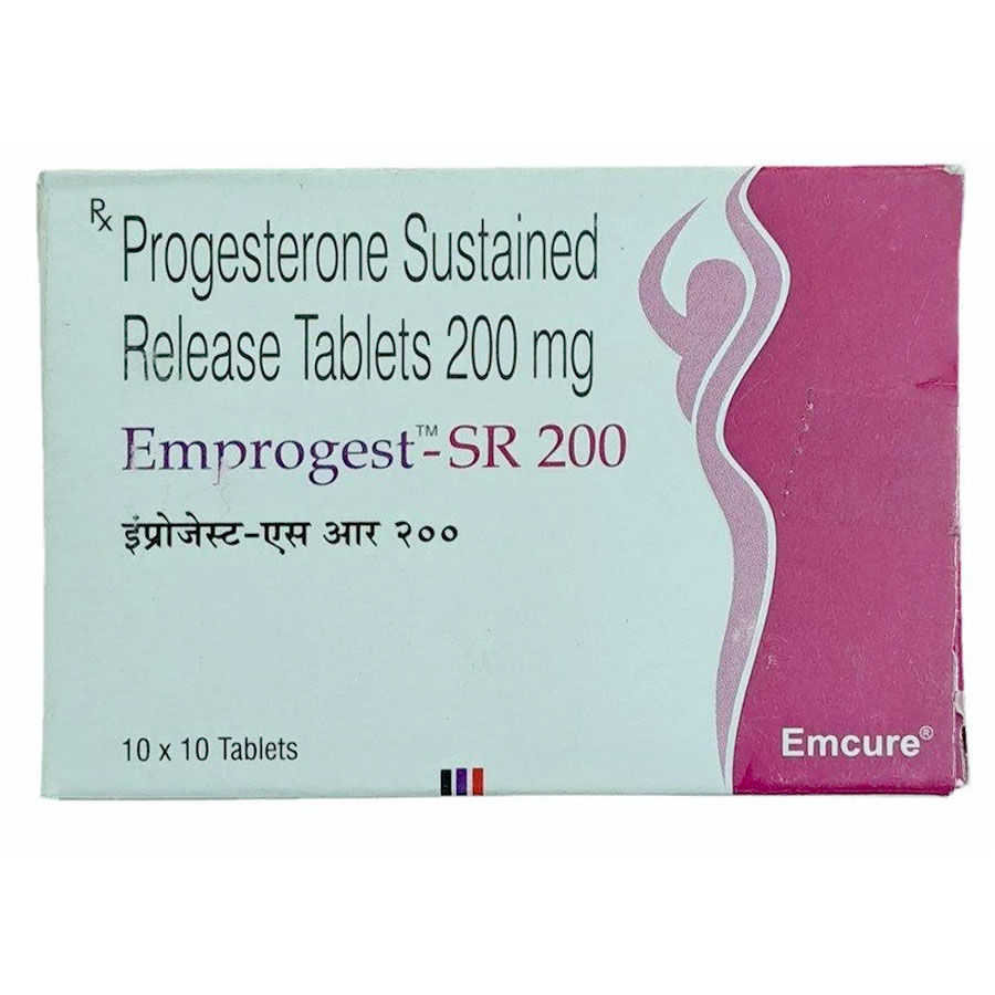 Emprogest-Sr 200Mg Tablet | Uses, Side Effects, Price | Apollo Pharmacy
