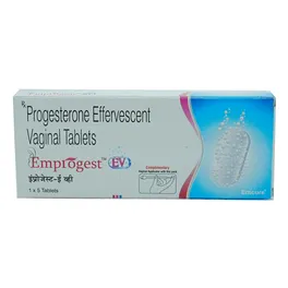 Emprogest EV 200 Tablet | Uses, Side Effects, Price | Apollo Pharmacy