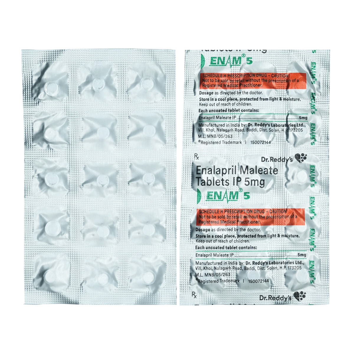 Enam 5 Tablet 15's Price, Uses, Side Effects, Composition - Apollo Pharmacy
