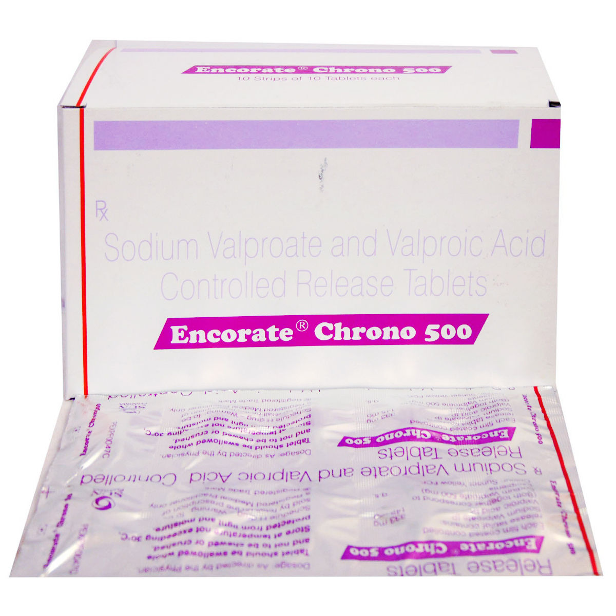 Encorate Chrono 500 Tablet | Uses, Side Effects, Price | Apollo Pharmacy
