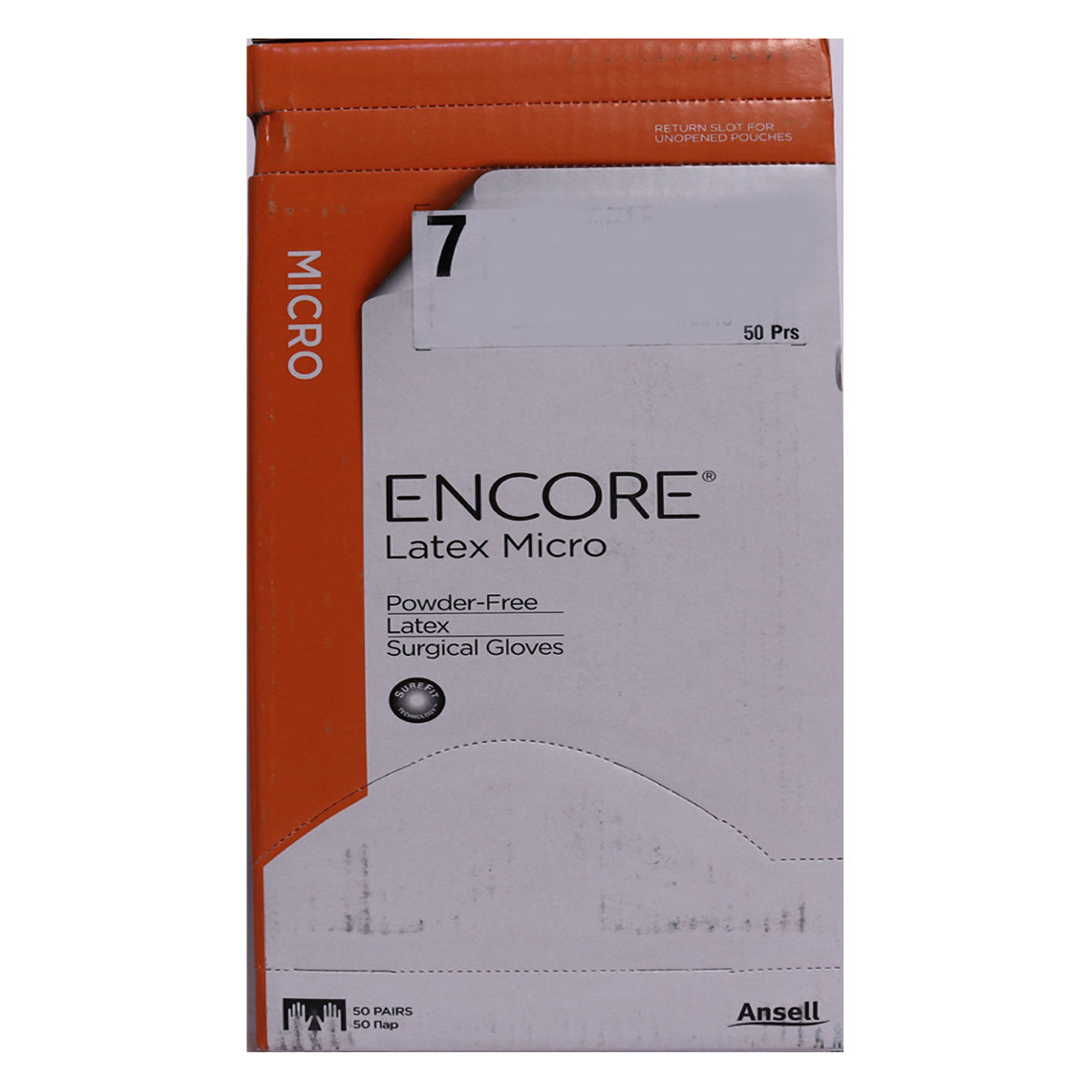 Ansell Encore Latex Micro Optic Gloves 7, 1 Count Price, Uses, Side ...