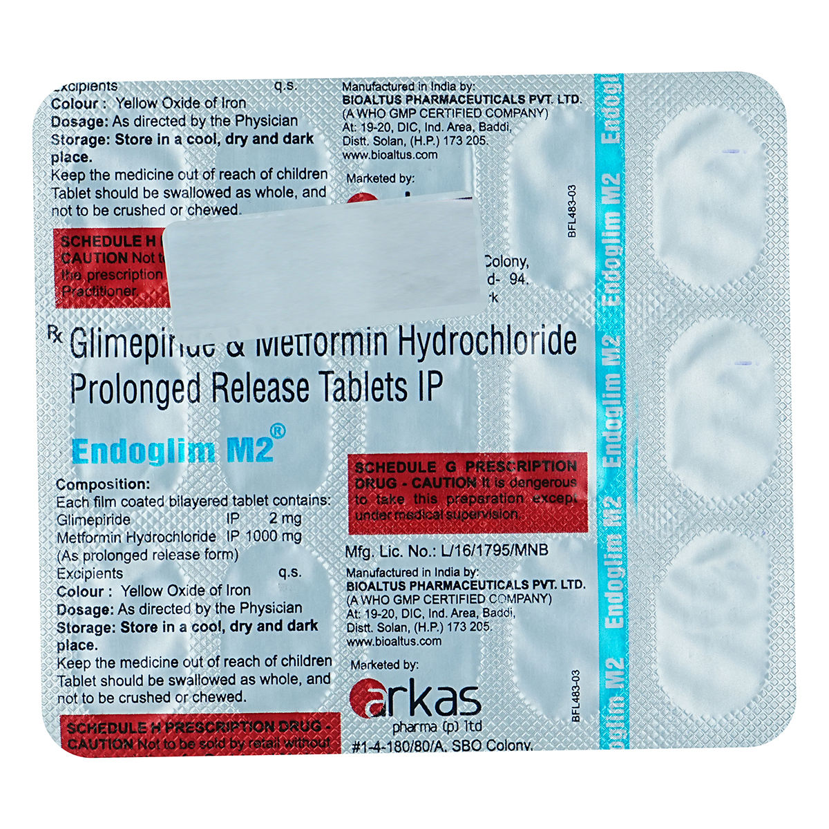 Endoglim M2 Tablet | Uses, Side Effects, Price | Apollo Pharmacy