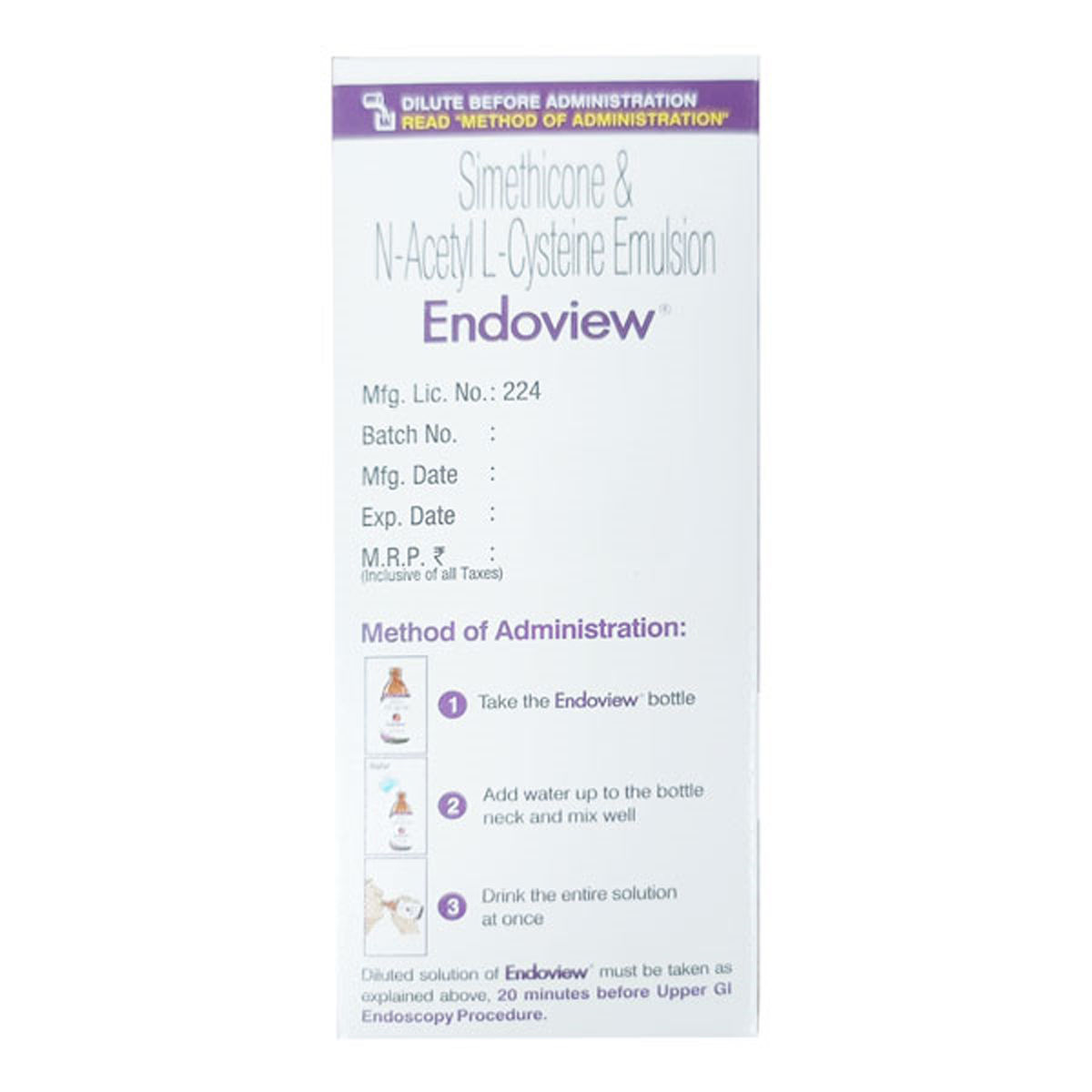 Endoview Emulsion 15Ml Price, Uses, Side Effects, Composition - Apollo ...