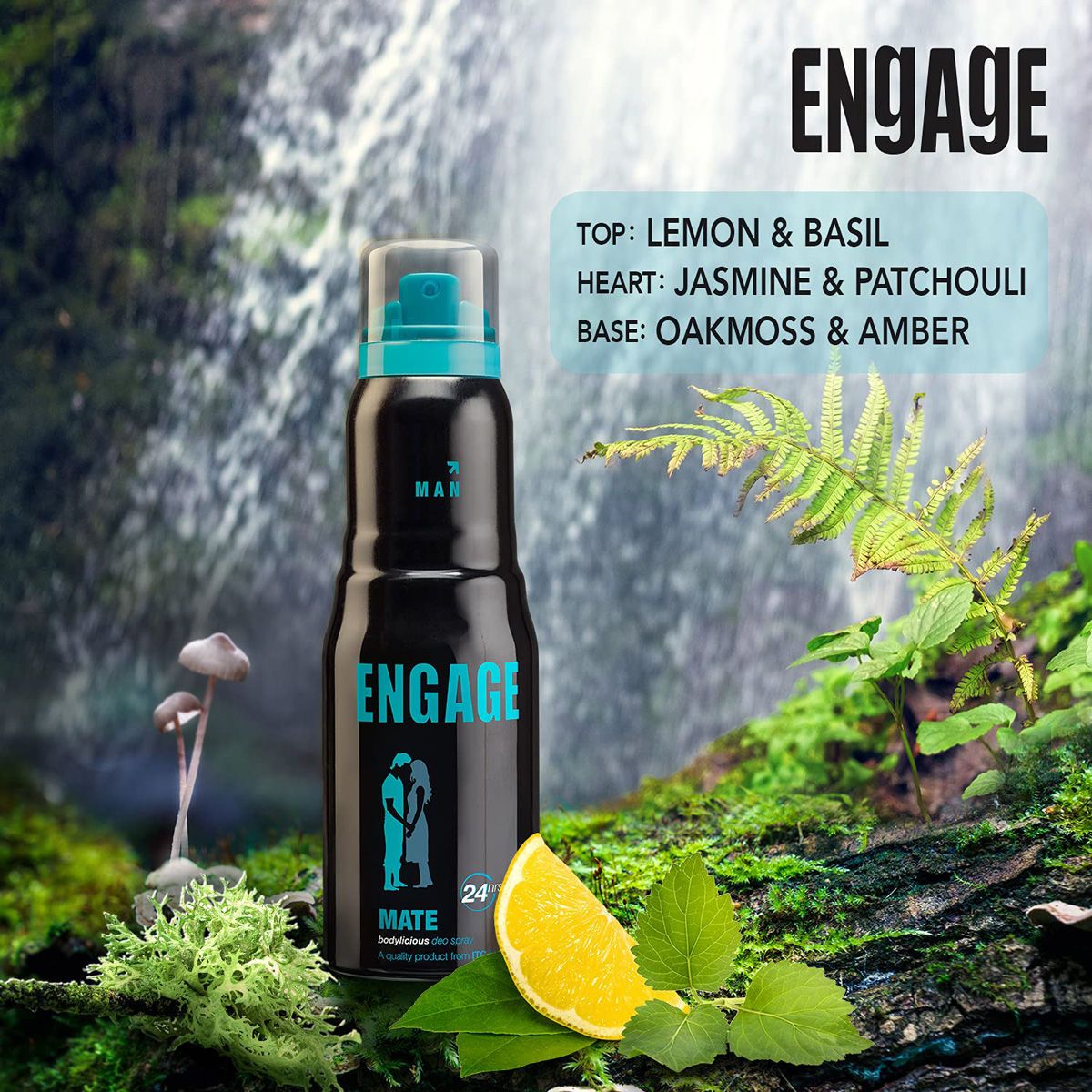 Engage Mate Deodorant Body Spray for Men, 150 ml Price, Uses, Side ...