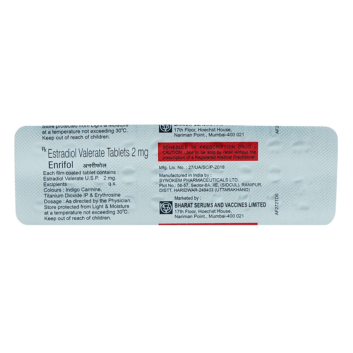 ENRIFOL 2MG TABLET Price, Uses, Side Effects, Composition - Apollo Pharmacy