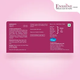 Enshine Cream | Uses, Side Effects, Price | Apollo Pharmacy