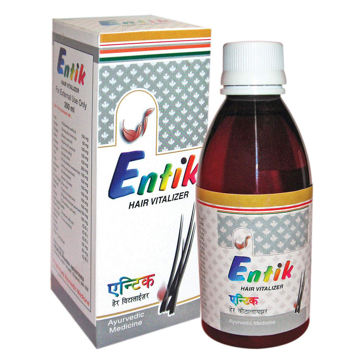 Buy Entik Hair Vitalizer, 200 ml | 19 Minutes Delivery | Apollo Pharmacy