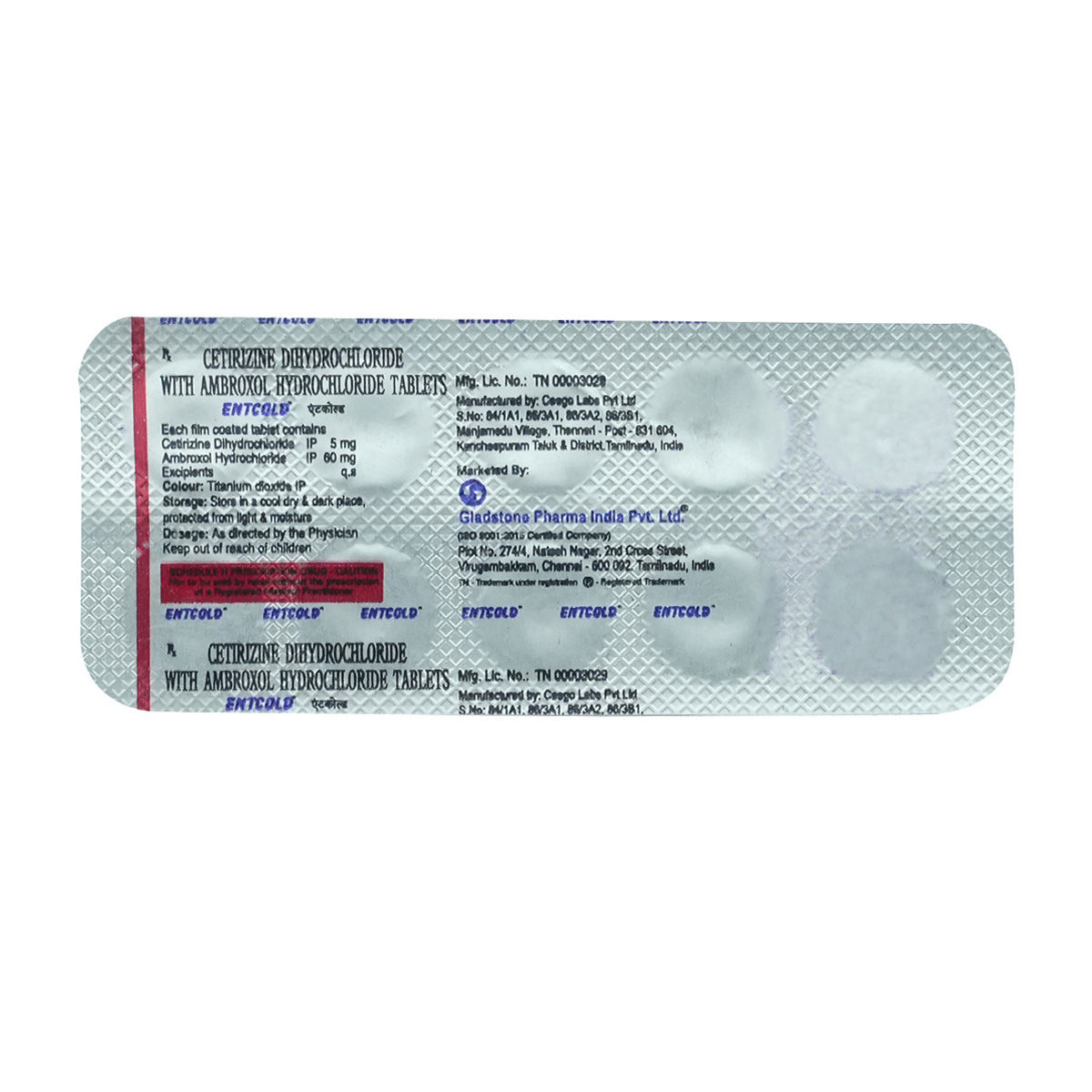 ENTCOLD TABLET | Uses, Side Effects, Price | Apollo Pharmacy