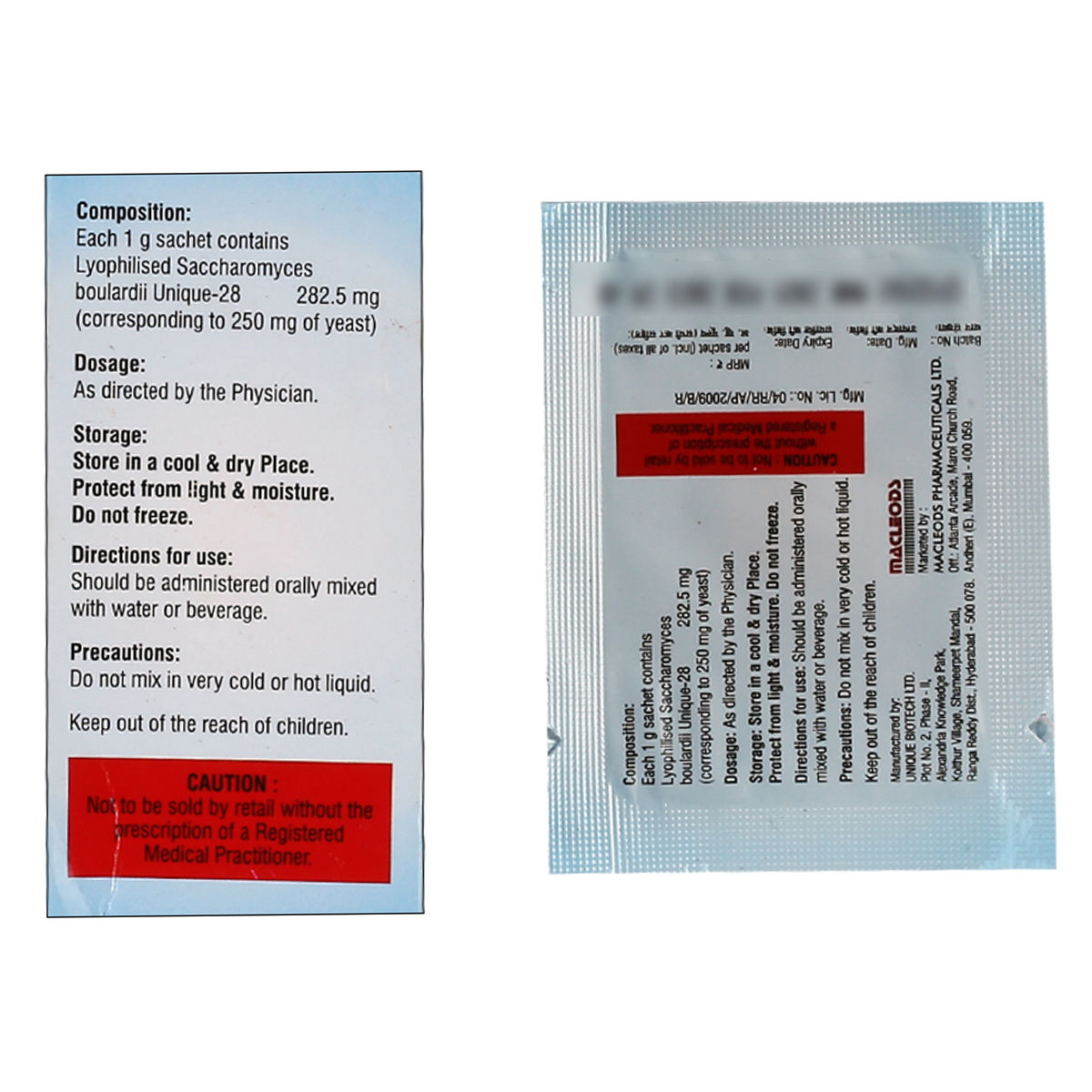 Entroflora Vanilla Flavour Sachet 1 gm Price, Uses, Side Effects ...