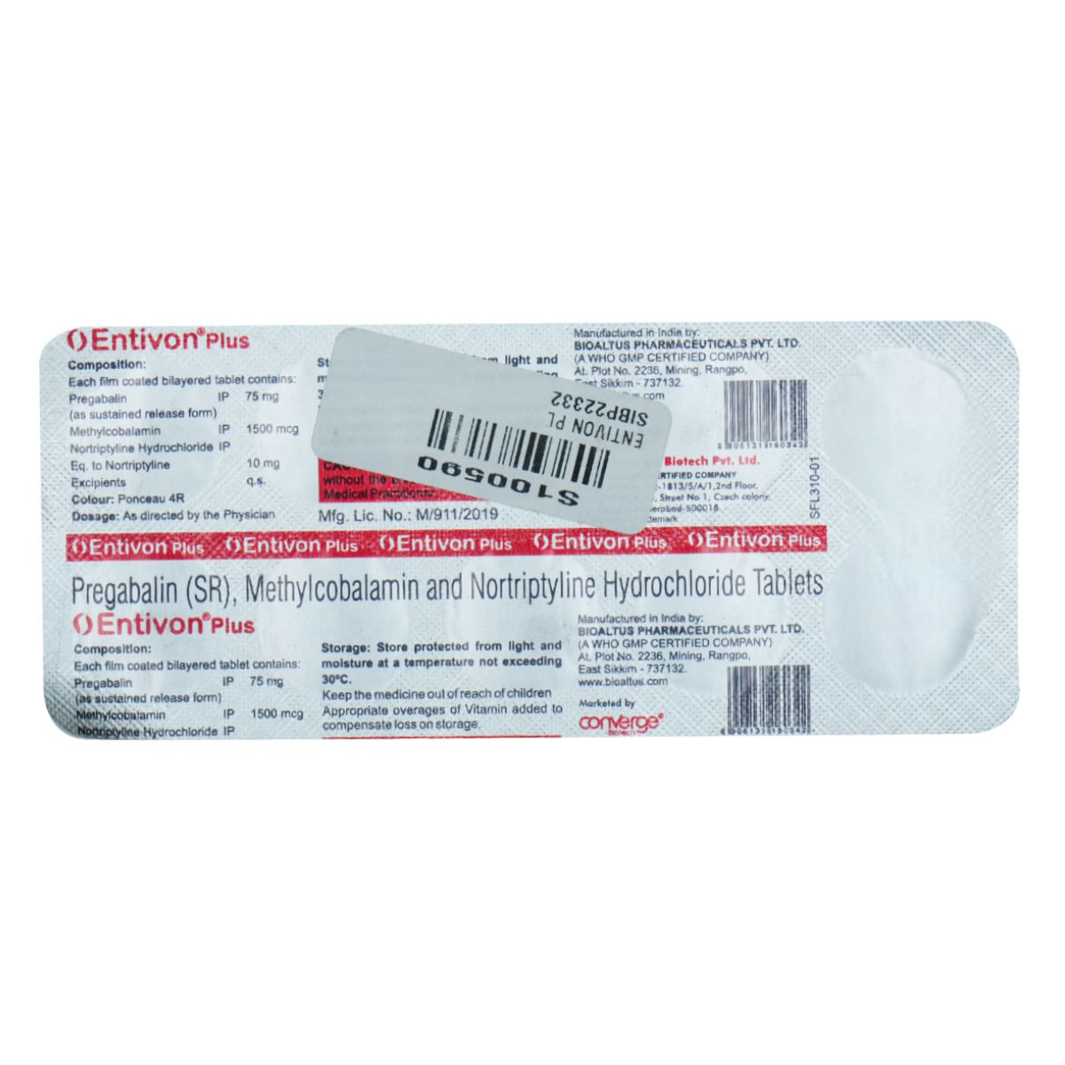 Entivon Plus Tablet | Uses, Side Effects, Price | Apollo Pharmacy