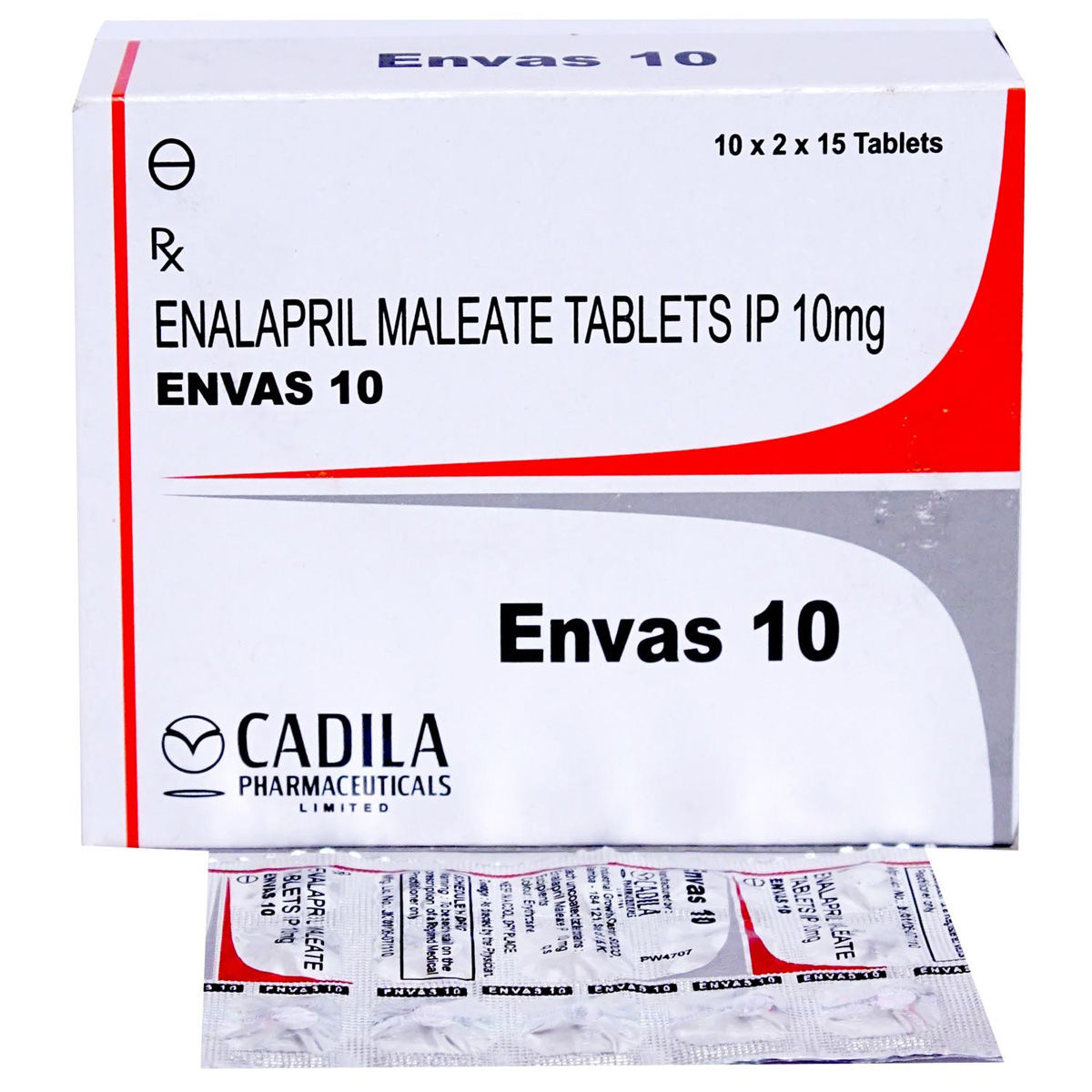 Envas 10 Tablet | Uses, Side Effects, Price | Apollo Pharmacy