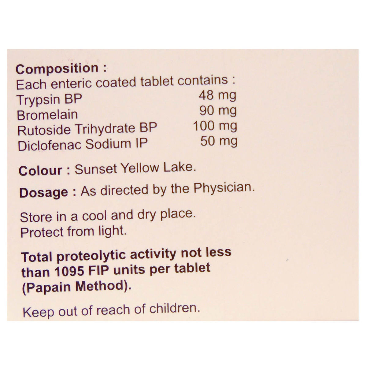 Enzoheal D Tablet | Uses, Side Effects, Price | Apollo Pharmacy