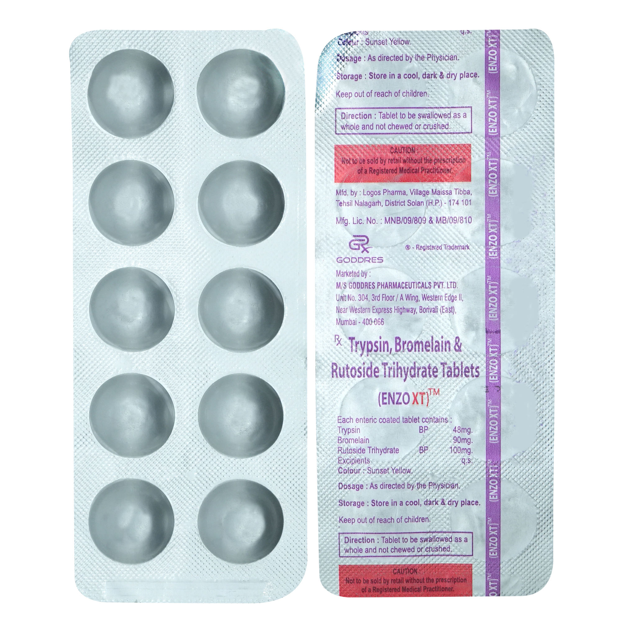 Edinase Tablet 10's Price, Uses, Side Effects, Composition - Apollo ...