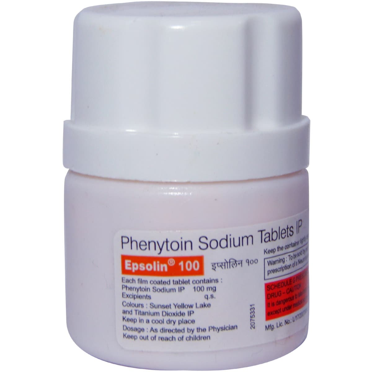 Epsolin 100 Tablet | Uses, Side Effects, Price | Apollo Pharmacy