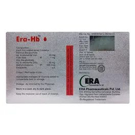 Era-HB Tablet | Uses, Side Effects, Price | Apollo Pharmacy