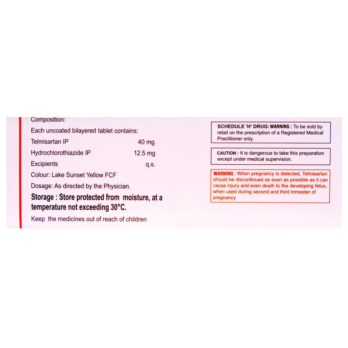 Eritel H Tablet 15s Price Uses Side Effects Composition Apollo