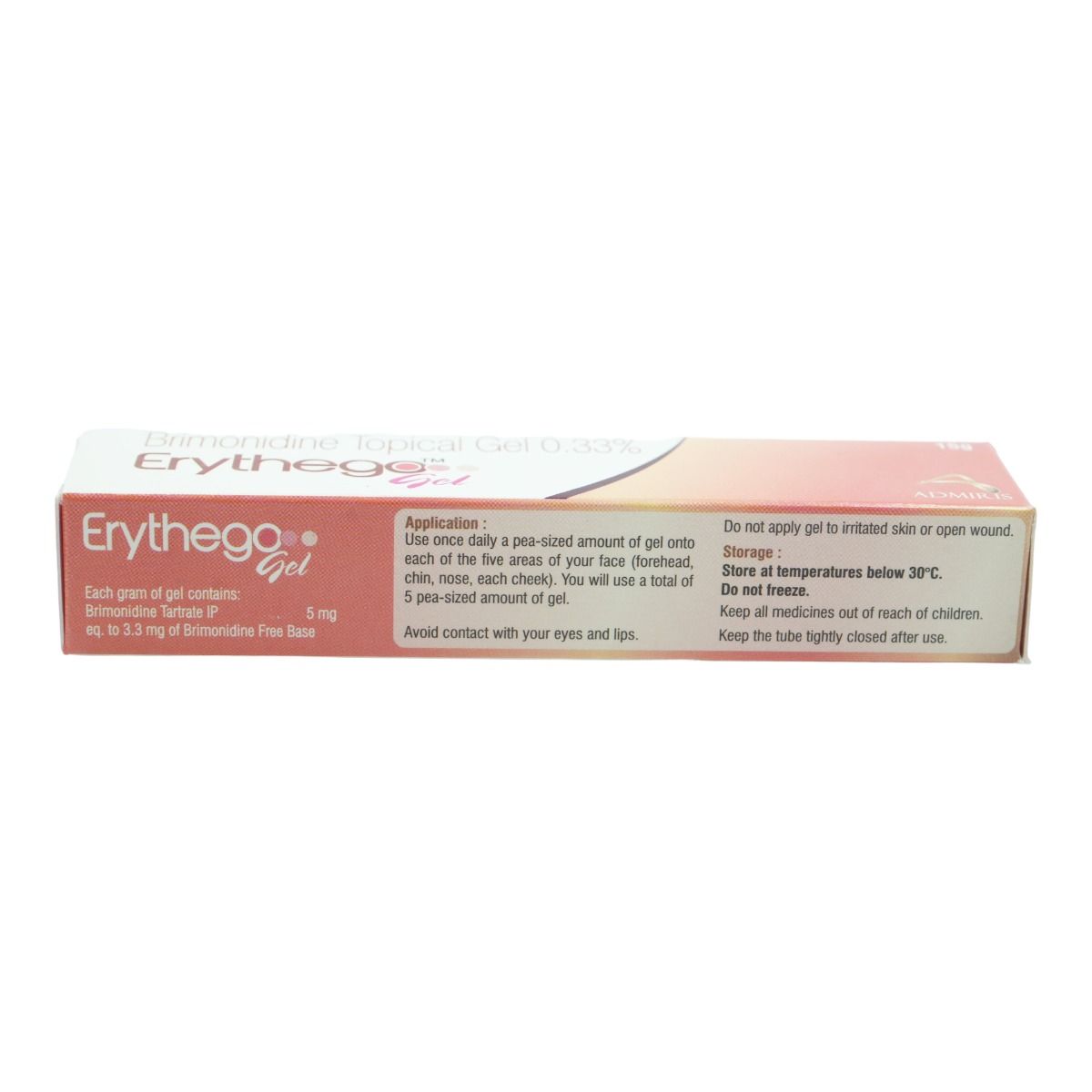 Erythego Gel 15 gm Price, Uses, Side Effects, Composition - Apollo Pharmacy