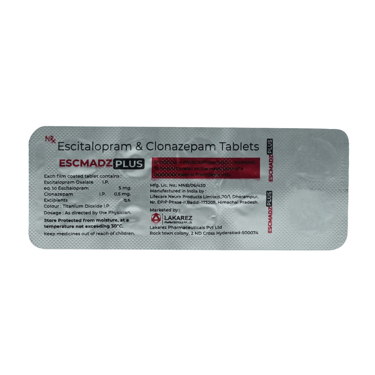 Escmadz Plus 5/0.5 Tablet యొక్క ఉపయోగాలు, ప్రయోజనాలు మరియు ధరను ...