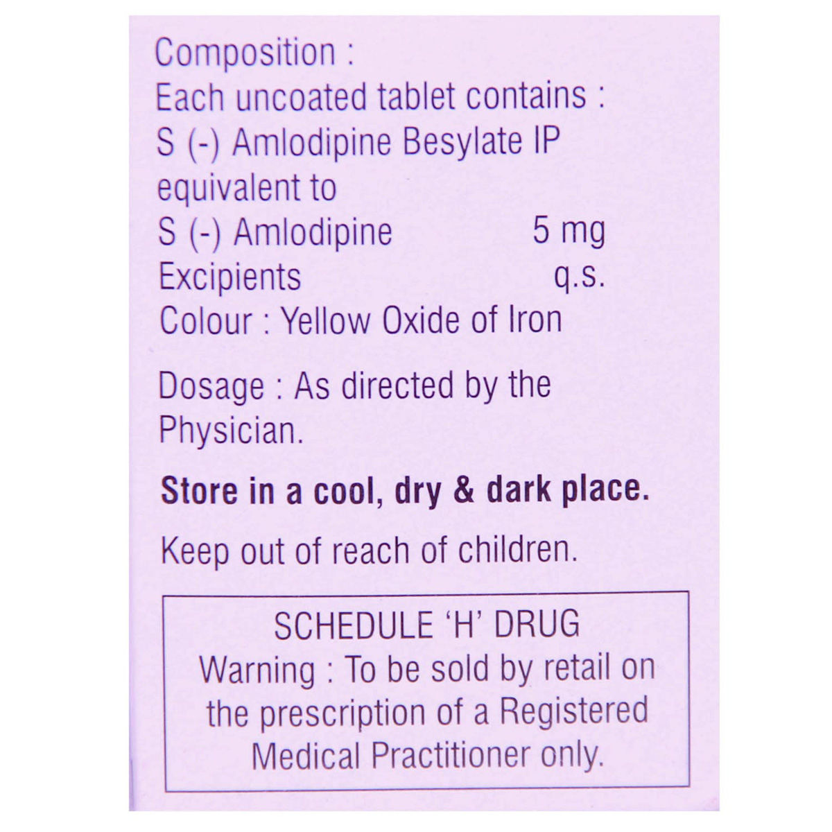 Eslo 5 Tablet | Uses, Side Effects, Price | Apollo Pharmacy
