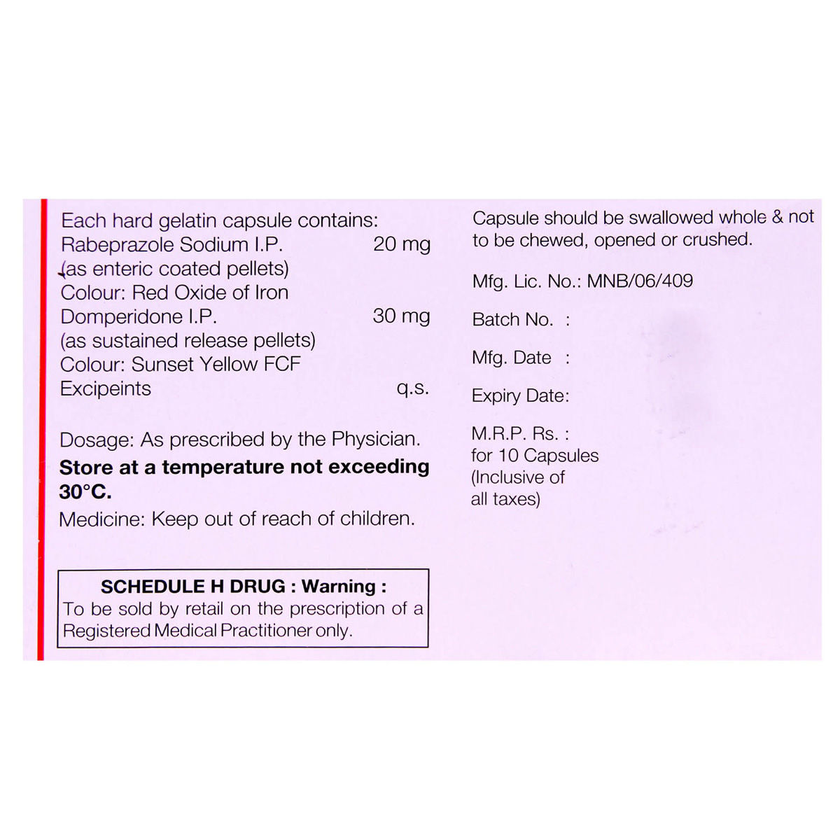Esoga-RD Capsule | Uses, Side Effects, Price | Apollo Pharmacy