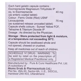 Esogress-L Capsule | Uses, Side Effects, Price | Apollo Pharmacy