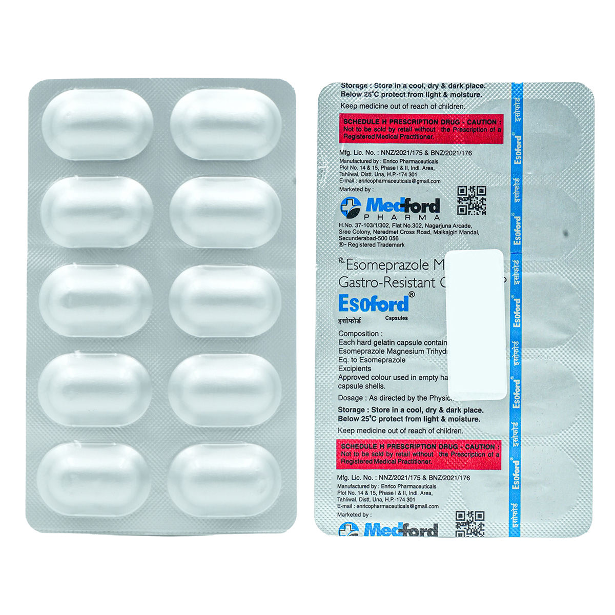 Esoford Capsule | Uses, Side Effects, Price | Apollo Pharmacy