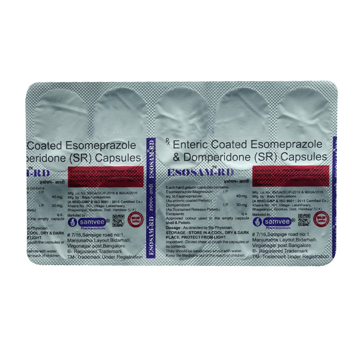 Esosam-RD Capsule 10's Price, Uses, Side Effects, Composition - Apollo ...