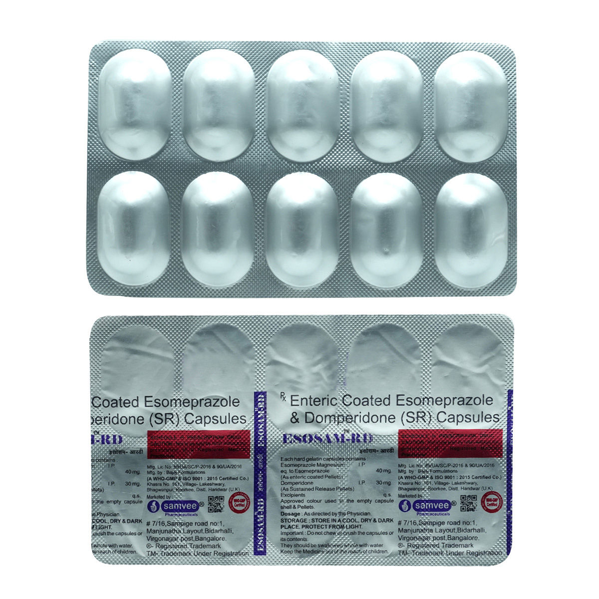 Esosam-RD Capsule 10's Price, Uses, Side Effects, Composition - Apollo ...