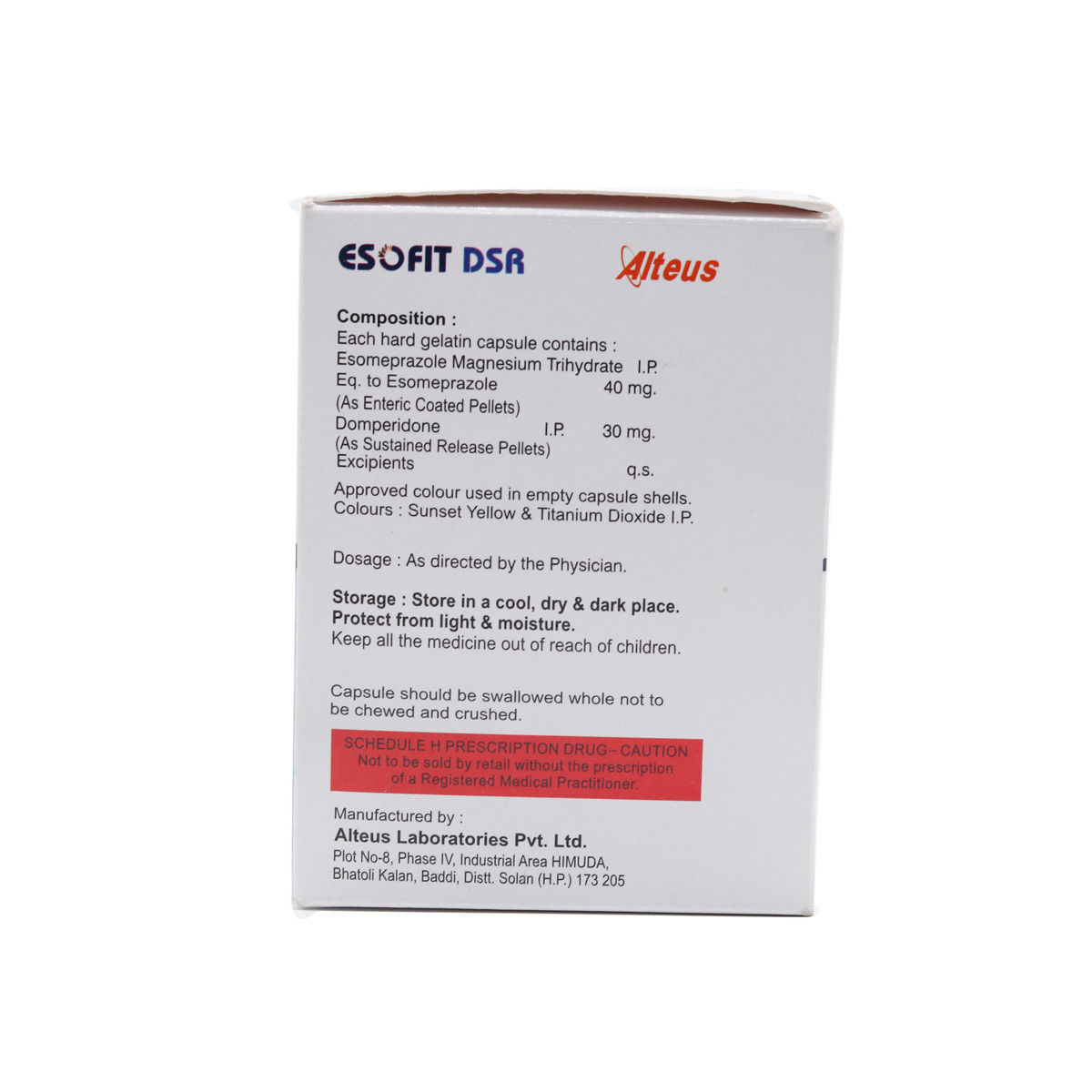 Esofit DSR Capsule | Uses, Side Effects, Price | Apollo Pharmacy