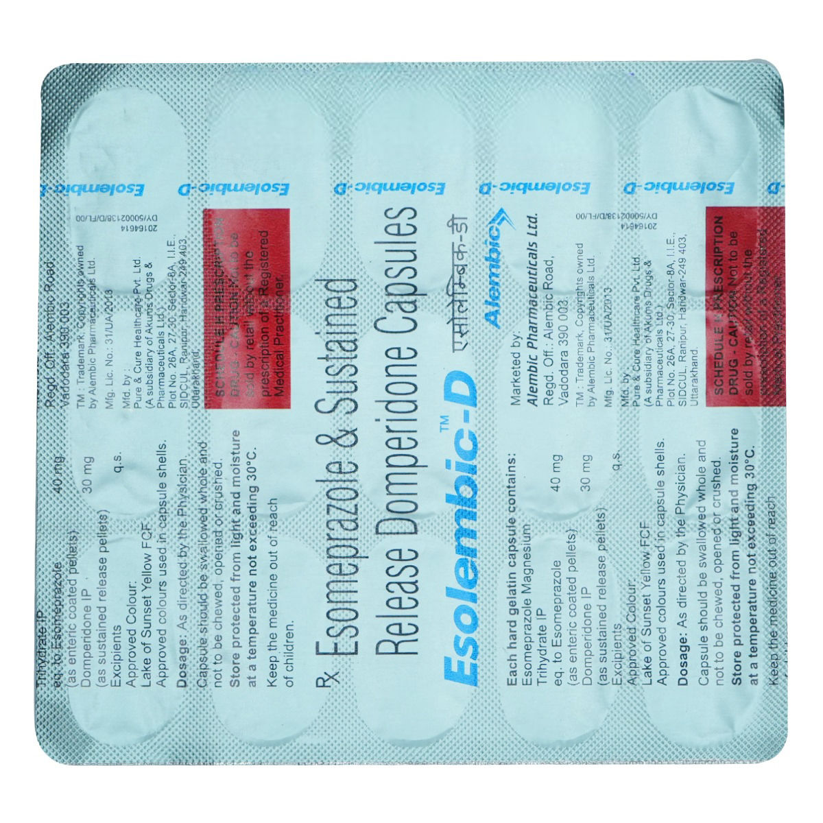 Esolembic D Capsule | Uses, Side Effects, Price | Apollo Pharmacy