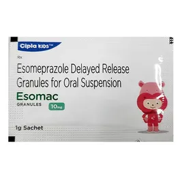 Esomac 10 mg Granules 1 gm | Uses, Side Effects, Price | Apollo Pharmacy