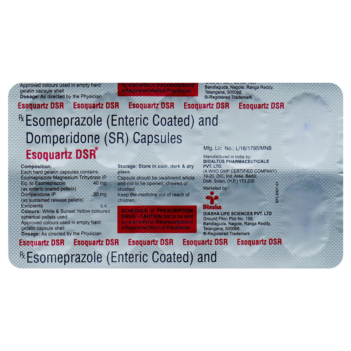 Esoquartz DSR Capsule | Uses, Side Effects, Price | Apollo Pharmacy