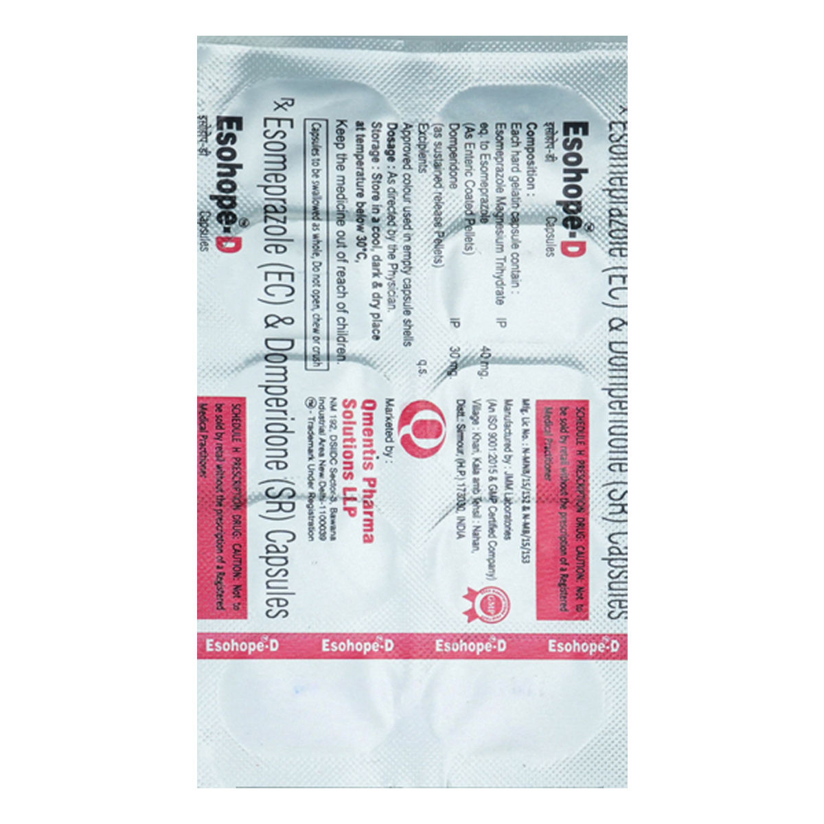 Esohope-D Capsule | Uses, Side Effects, Price | Apollo Pharmacy
