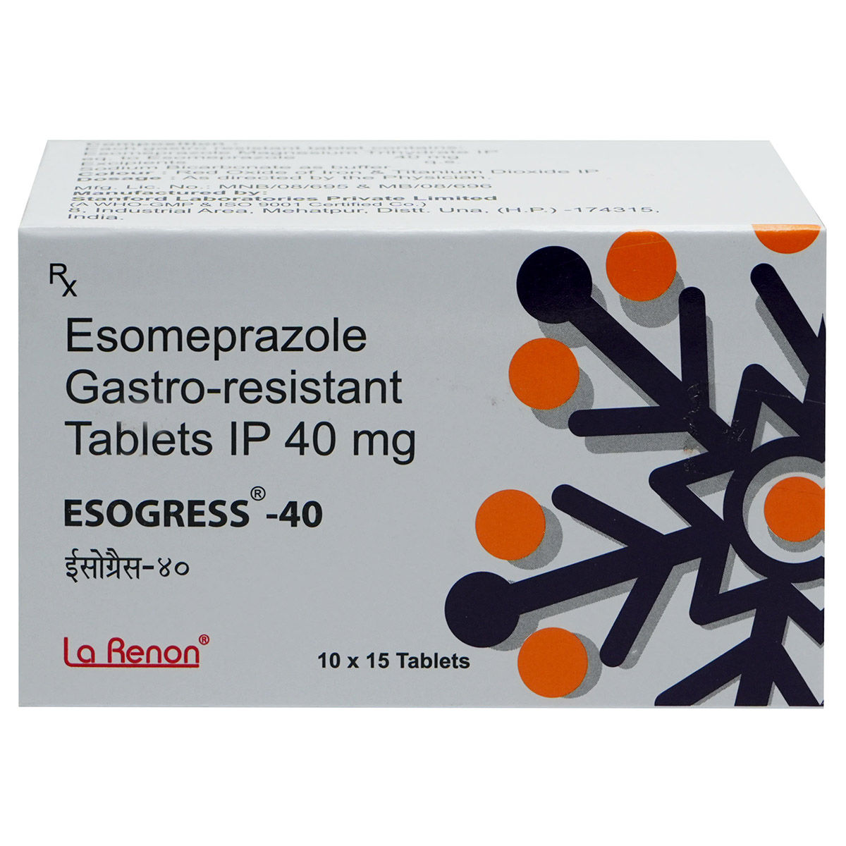 Esogress-40 Tablet 15's | Uses, Side Effects, Price | Apollo Pharmacy