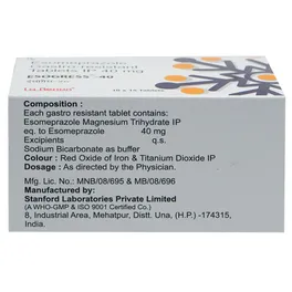 Esogress-40 Tablet 15's | Uses, Side Effects, Price | Apollo Pharmacy