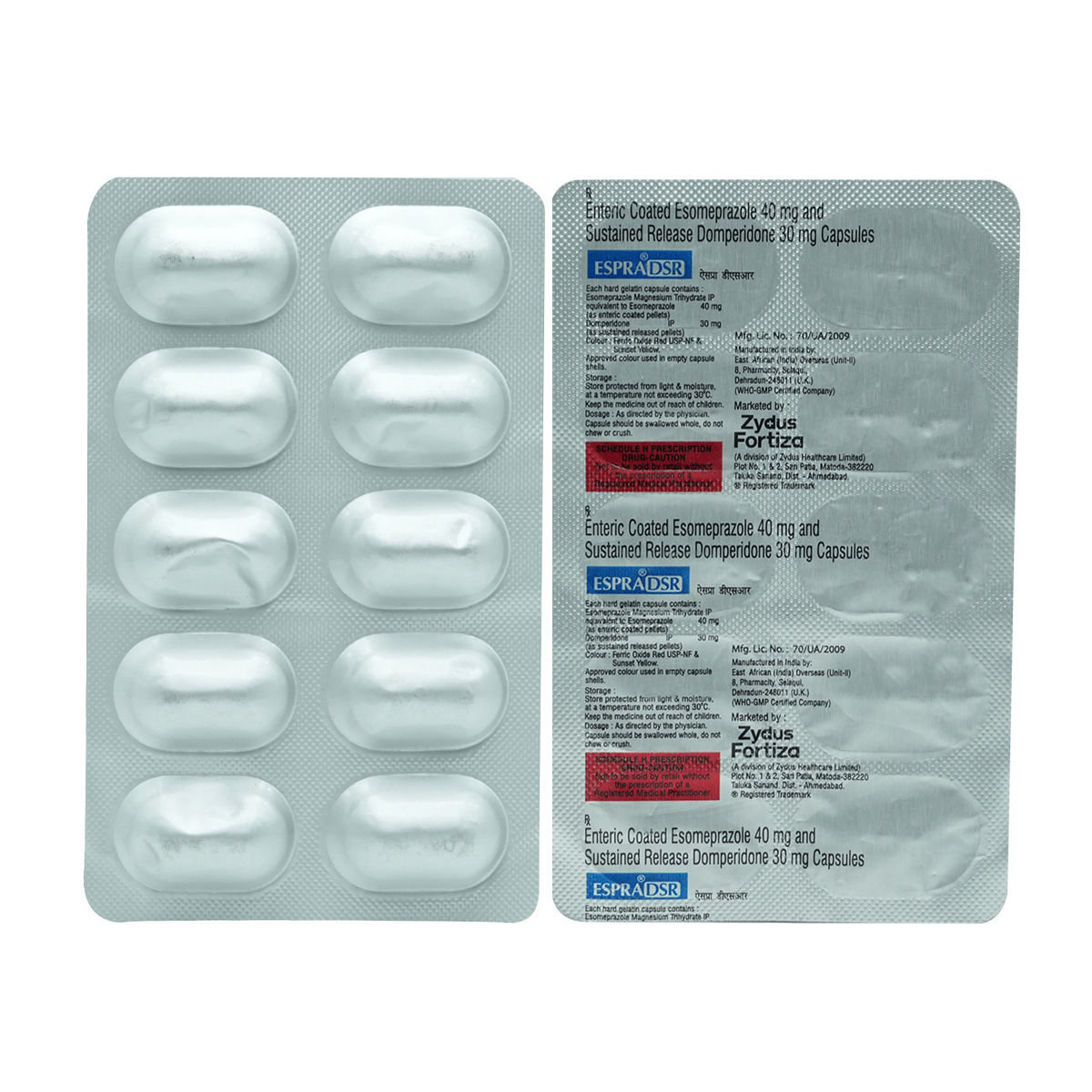 Espra DSR Capsule | Uses, Side Effects, Price | Apollo Pharmacy