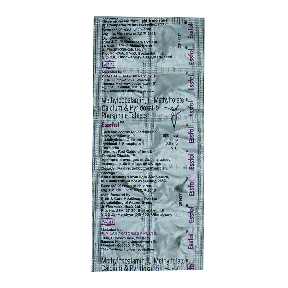 Essfol Tablet 10's Price, Uses, Side Effects, Composition - Apollo Pharmacy