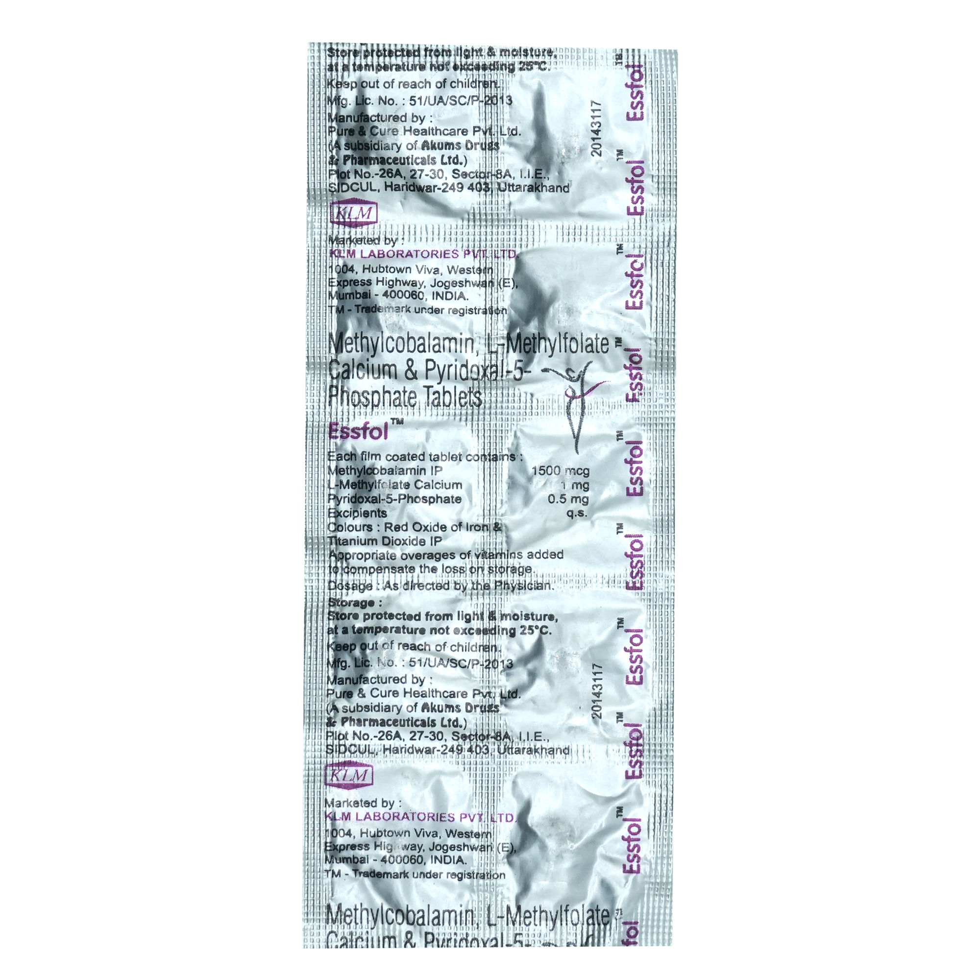 Essfol Tablet 10's Price, Uses, Side Effects, Composition - Apollo Pharmacy