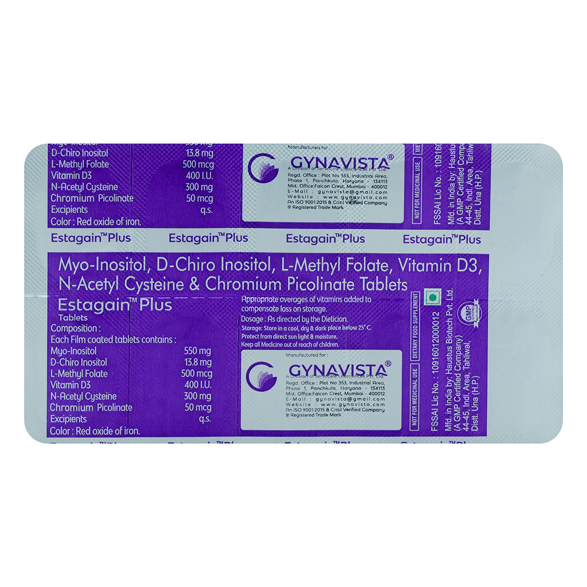 Estagain Plus Tablet | Uses, Side Effects, Price | Apollo Pharmacy