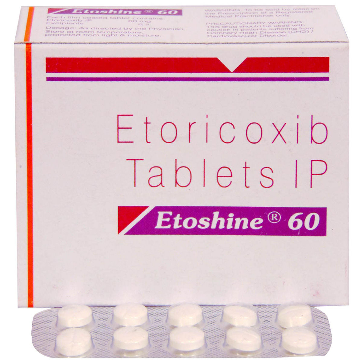 Etoshine 60 Tablet | Uses, Side Effects, Price | Apollo Pharmacy