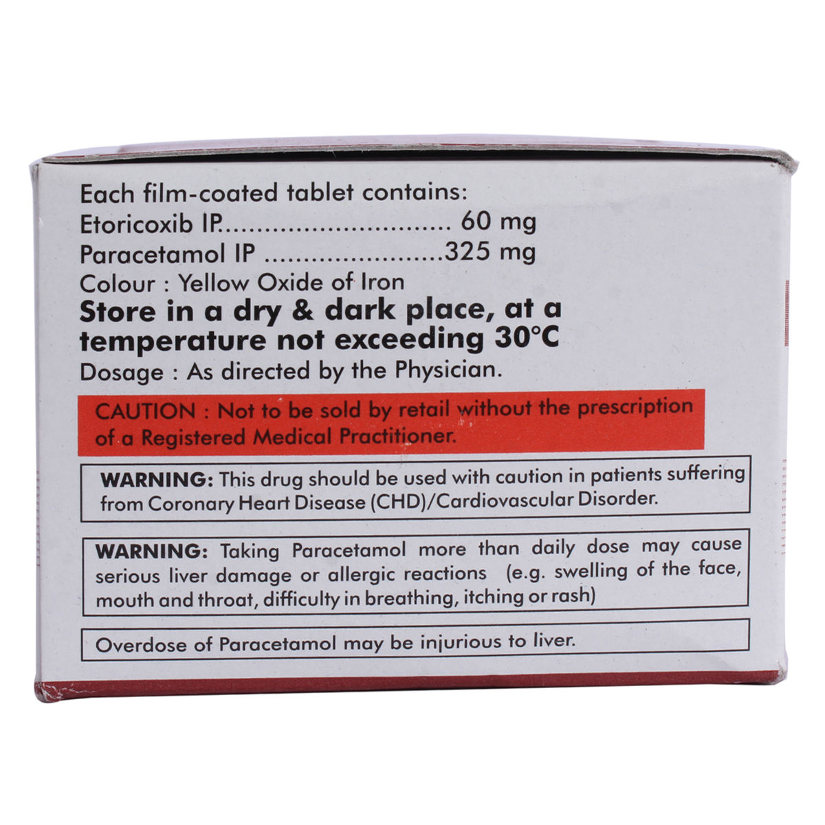 Etorica P Tablet 10's Price, Uses, Side Effects, Composition - Apollo ...