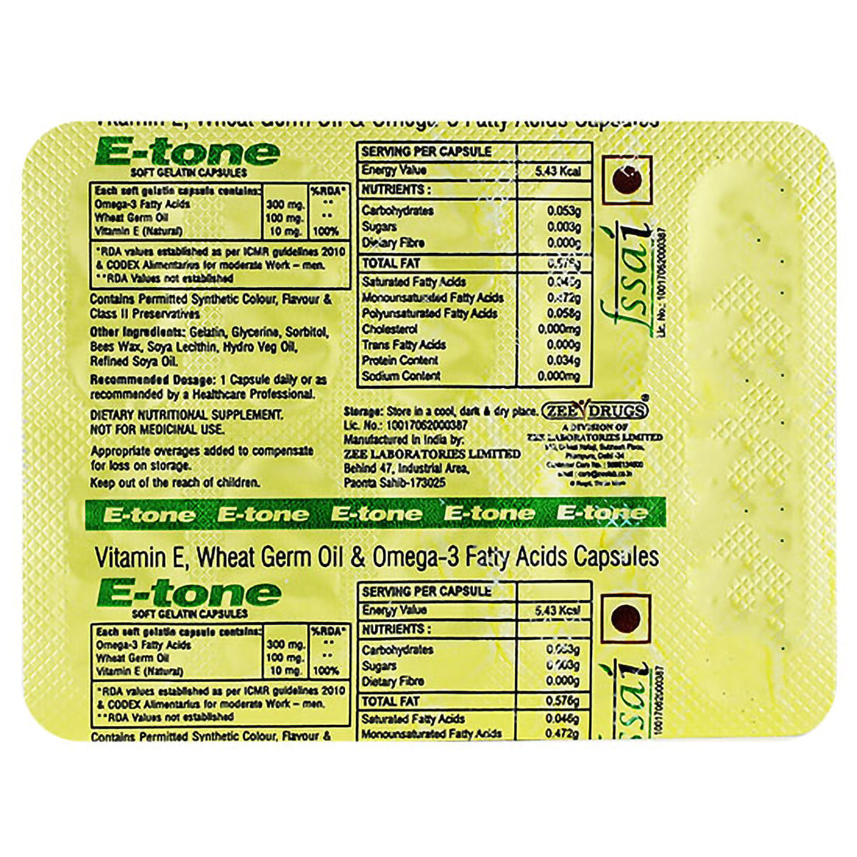 Buy Etone Capsule | 19 Minutes Delivery | Apollo Pharmacy