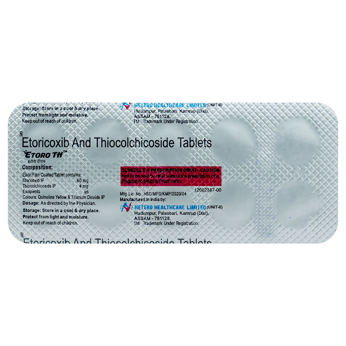 Etoro Th Softgel Capsule | Uses, Side Effects, Price | Apollo Pharmacy