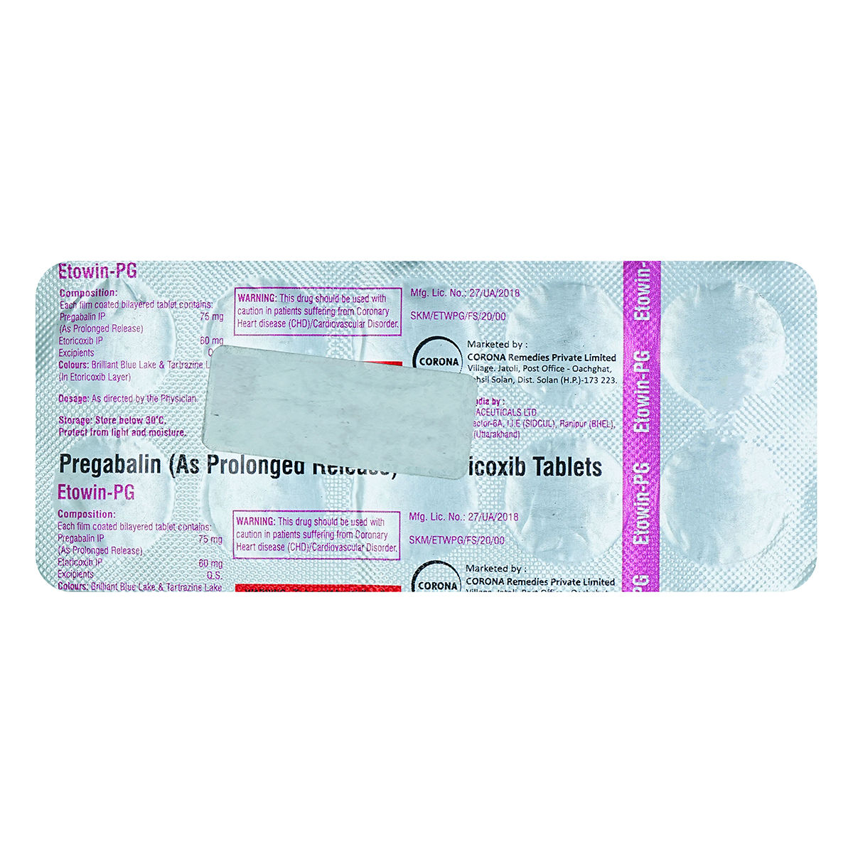 Etowin PG Tablet | Uses, Side Effects, Price | Apollo Pharmacy