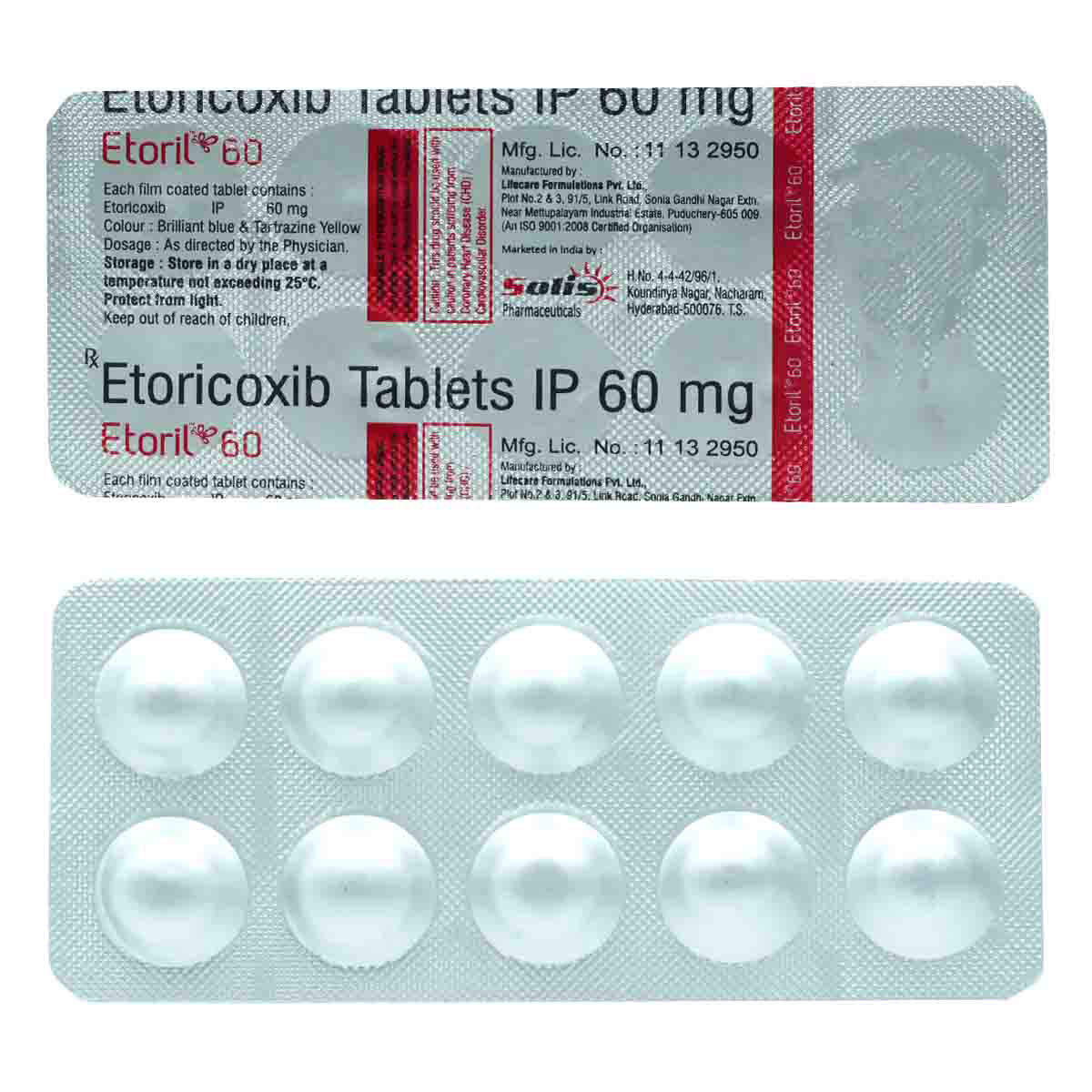 Etoril 60 Tablet | Uses, Side Effects, Price | Apollo Pharmacy