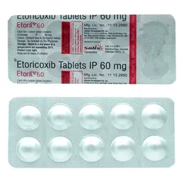 Etoril 60 Tablet | Uses, Side Effects, Price | Apollo Pharmacy