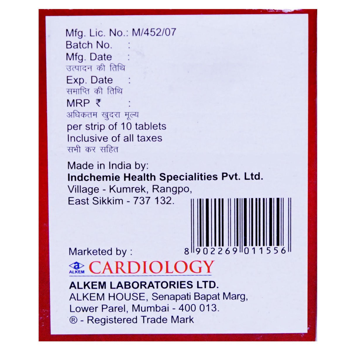 Euclide-80 Tablet 10's Price, Uses, Side Effects, Composition - Apollo ...